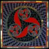 Universal Law mosaic art mandala - Brett Campbell Mosaics
