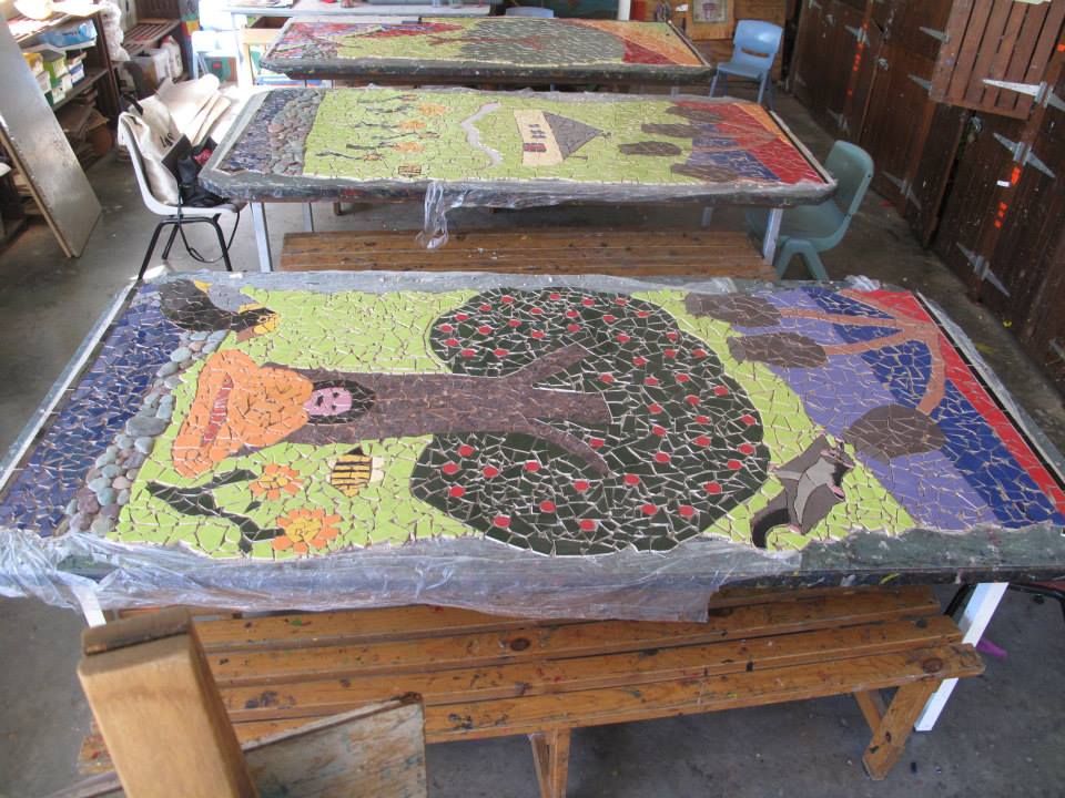 River School Community Mosaic - Brett Campbell Mosaics